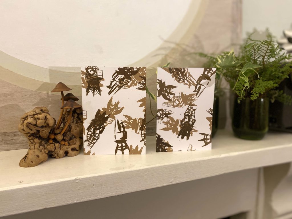 Hand-Printed Bristol Crane Cards - Quint's Prints